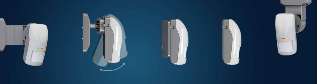 OPAL – Zewnętrzna dualna czujka ruchu PIR + MW – SATEL