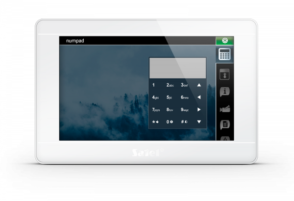 INT-TSI-W –Touchscreen keypad – SATEL